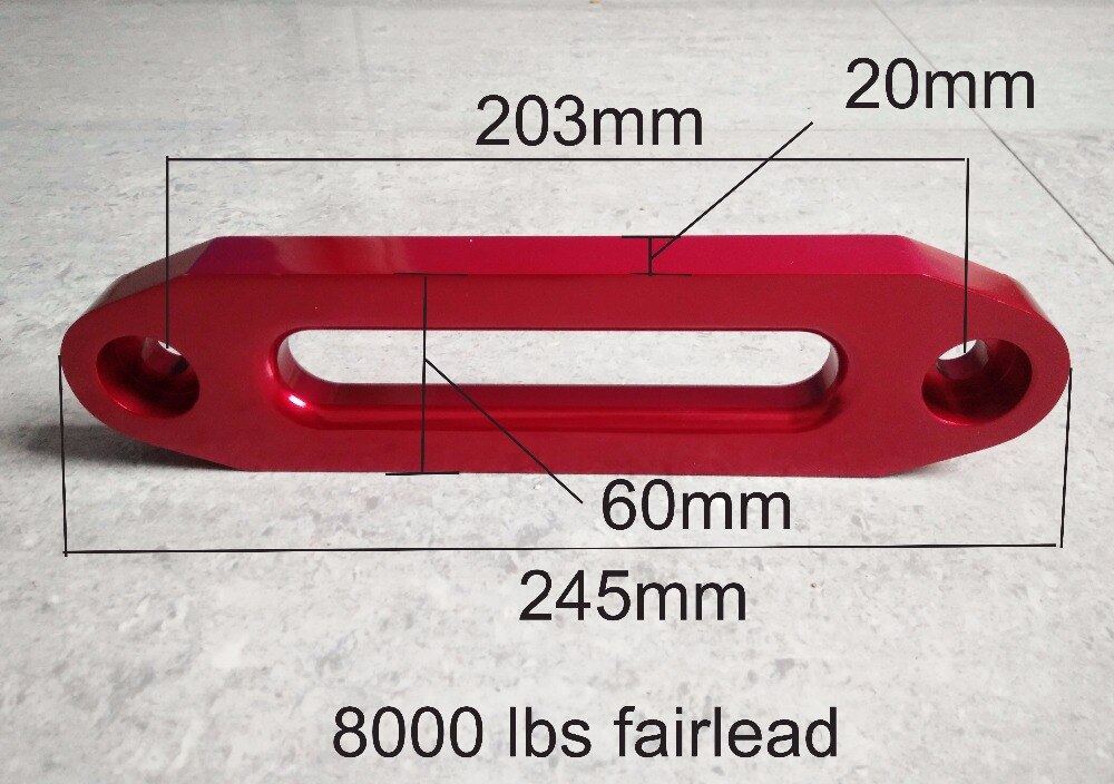 8000lbs Synthetic Winch Rope Fairlead ,Aluminimum ... – Grandado