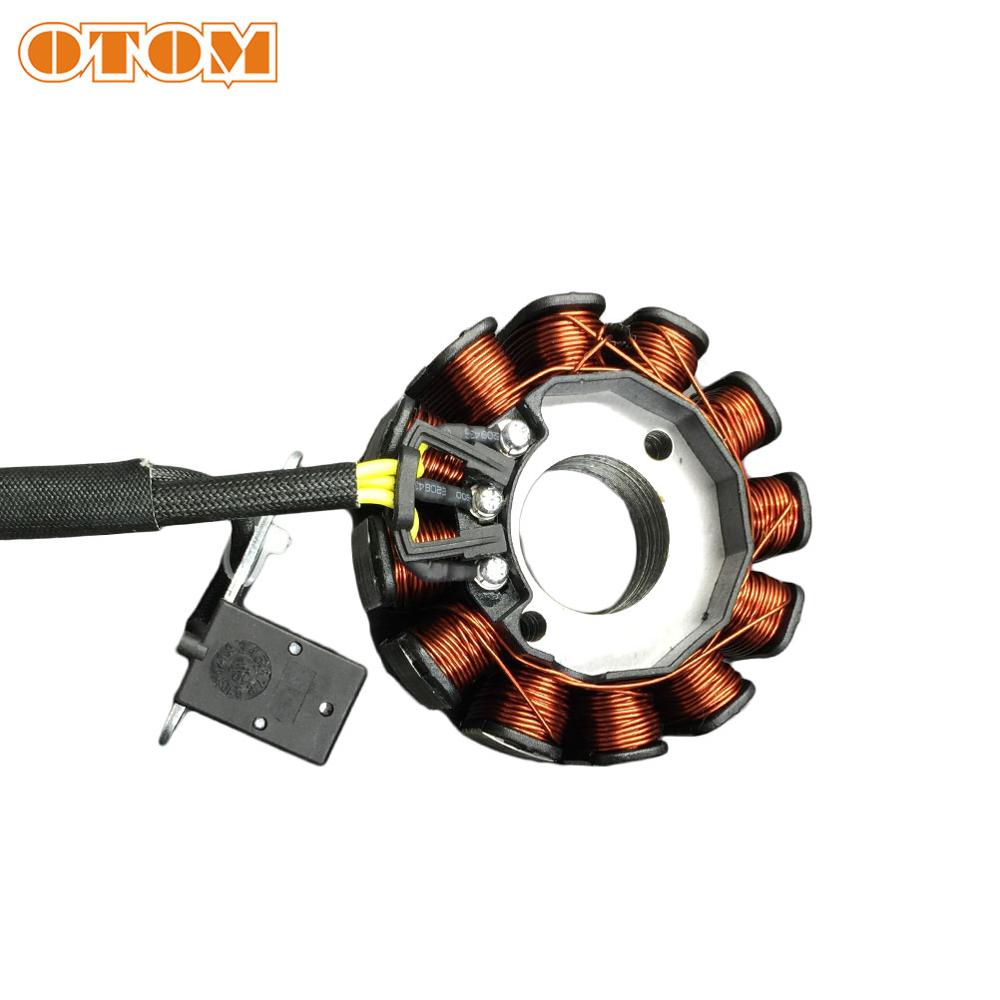 OTOM Motorcycle Magneto Generator Stator Coil Asse... – Grandado