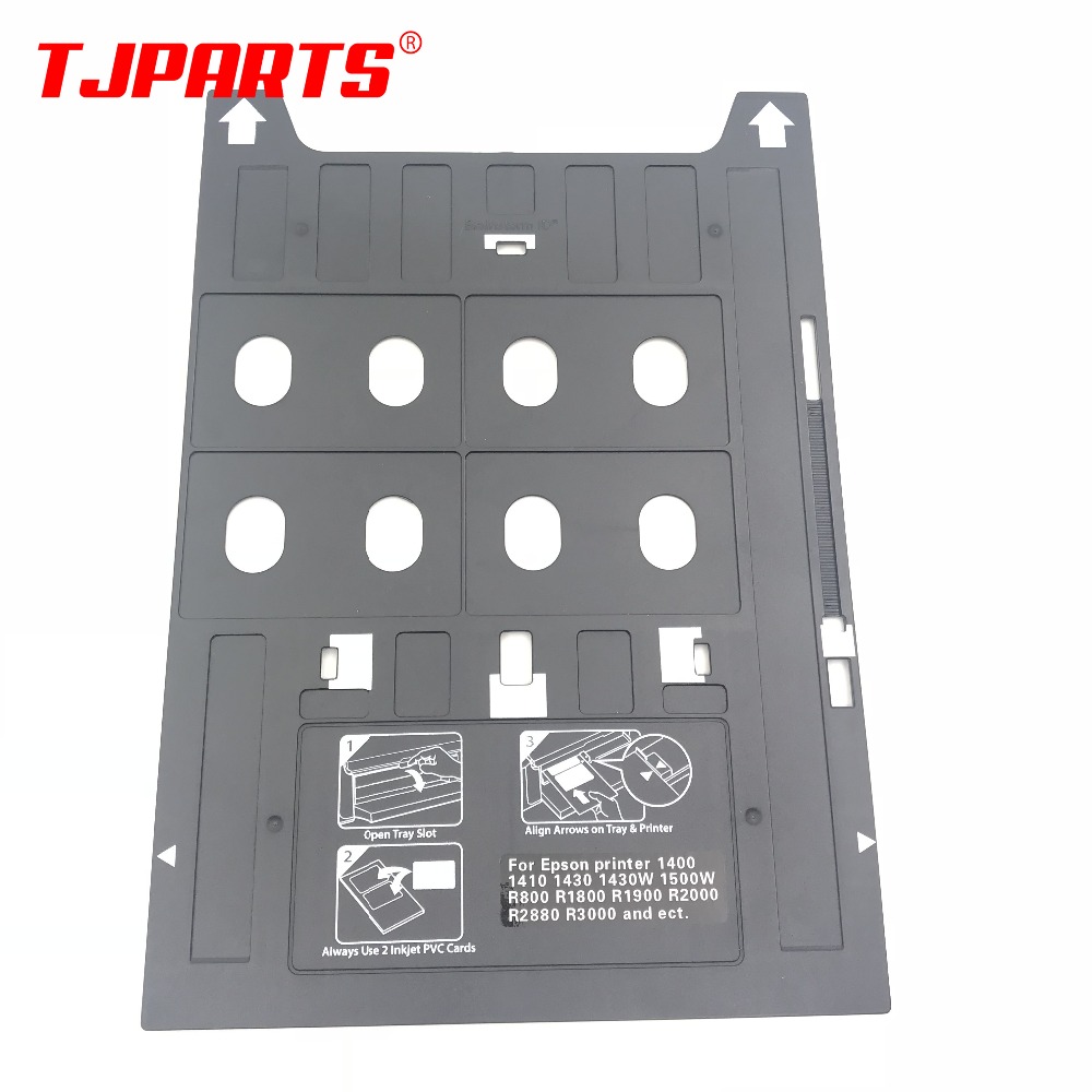 1PC X Plastic Inkjet PVC ID Card Printing Tray for... – Grandado