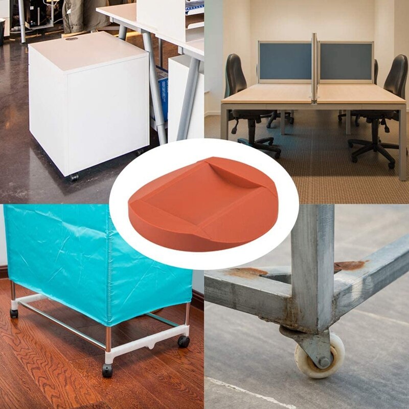 6Pcs Furniture Caster Coasters Anti-Sliding Floor ... – Vicedeal