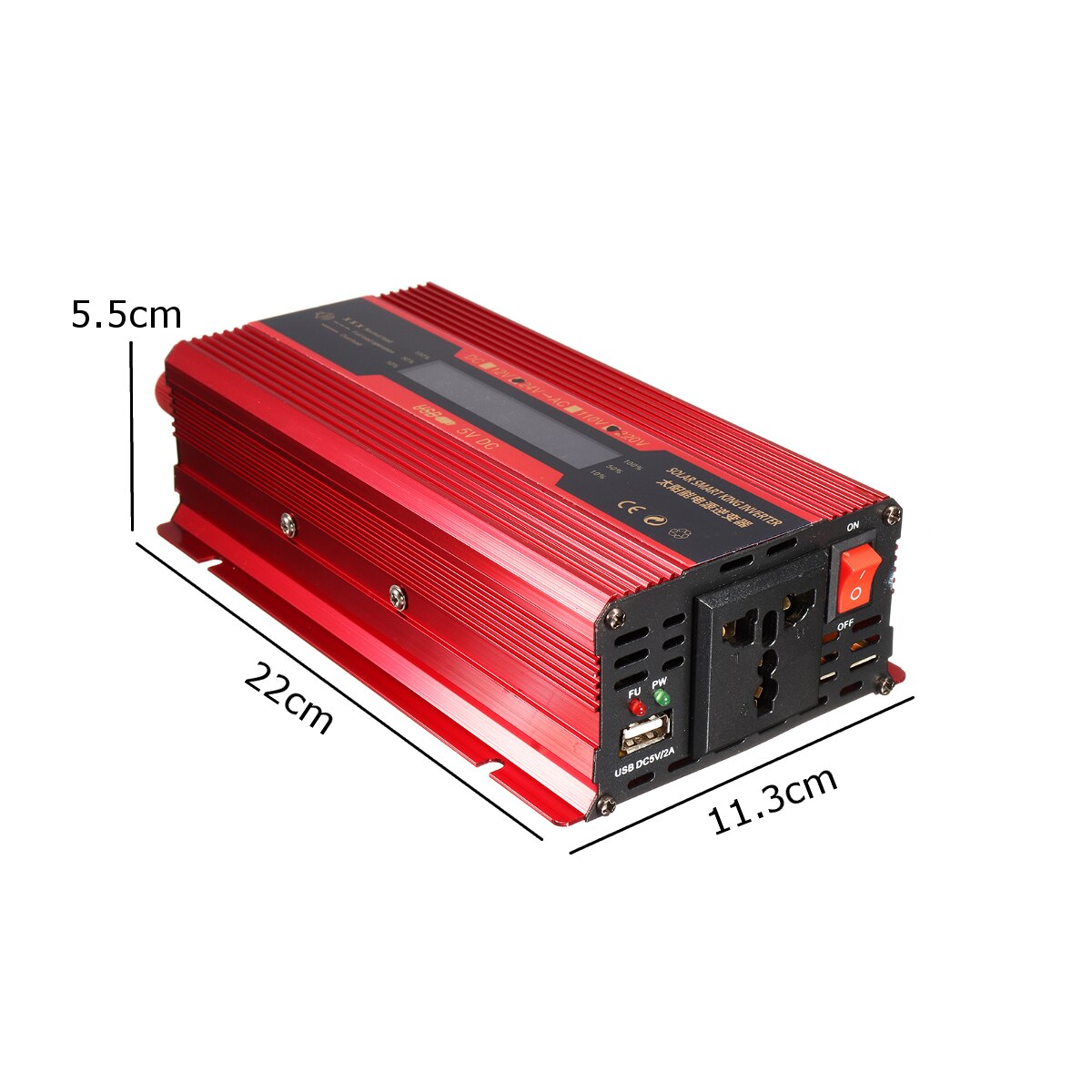 Car Inverter 12V 220V 4000W Peak Power Inverter Vo... – Grandado