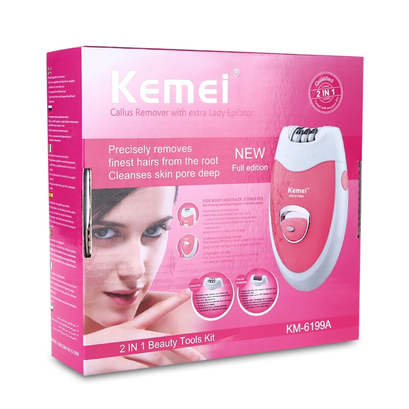 2 In 1 Electric Epilator Lady Epilator Grinding Fe... – Grandado