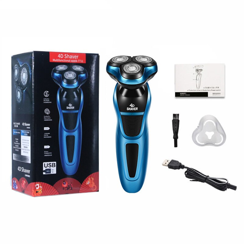 Floating Triple Blade Electric Shaver for Men Wash... – Vicedeal