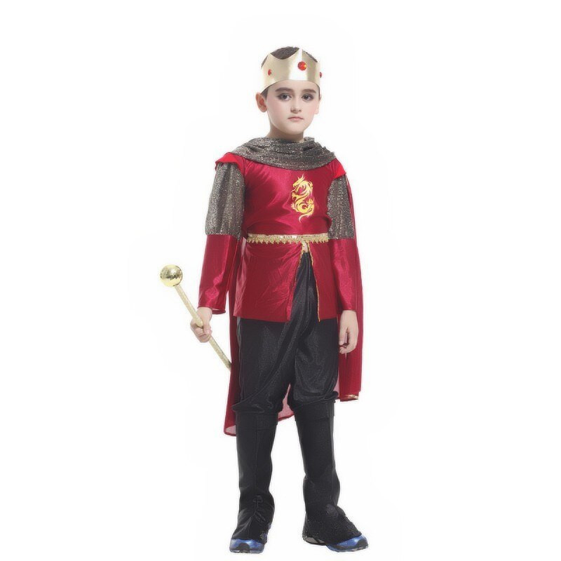 Medieval King Royal Kids Boys Halloween Christmas ... – Grandado
