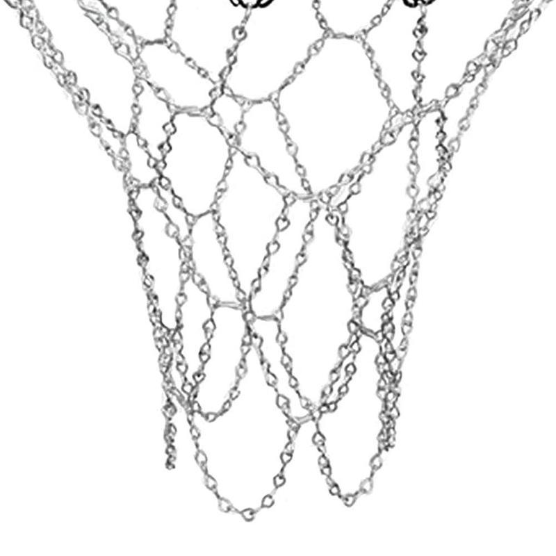 Classic Sport Steel Chain Basketball Net Outdoor G... – Grandado