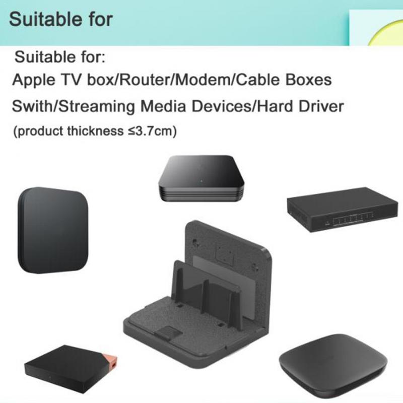 Wall Mount Brackets TV Box Router Shelf/Set-Top Bo... – Grandado