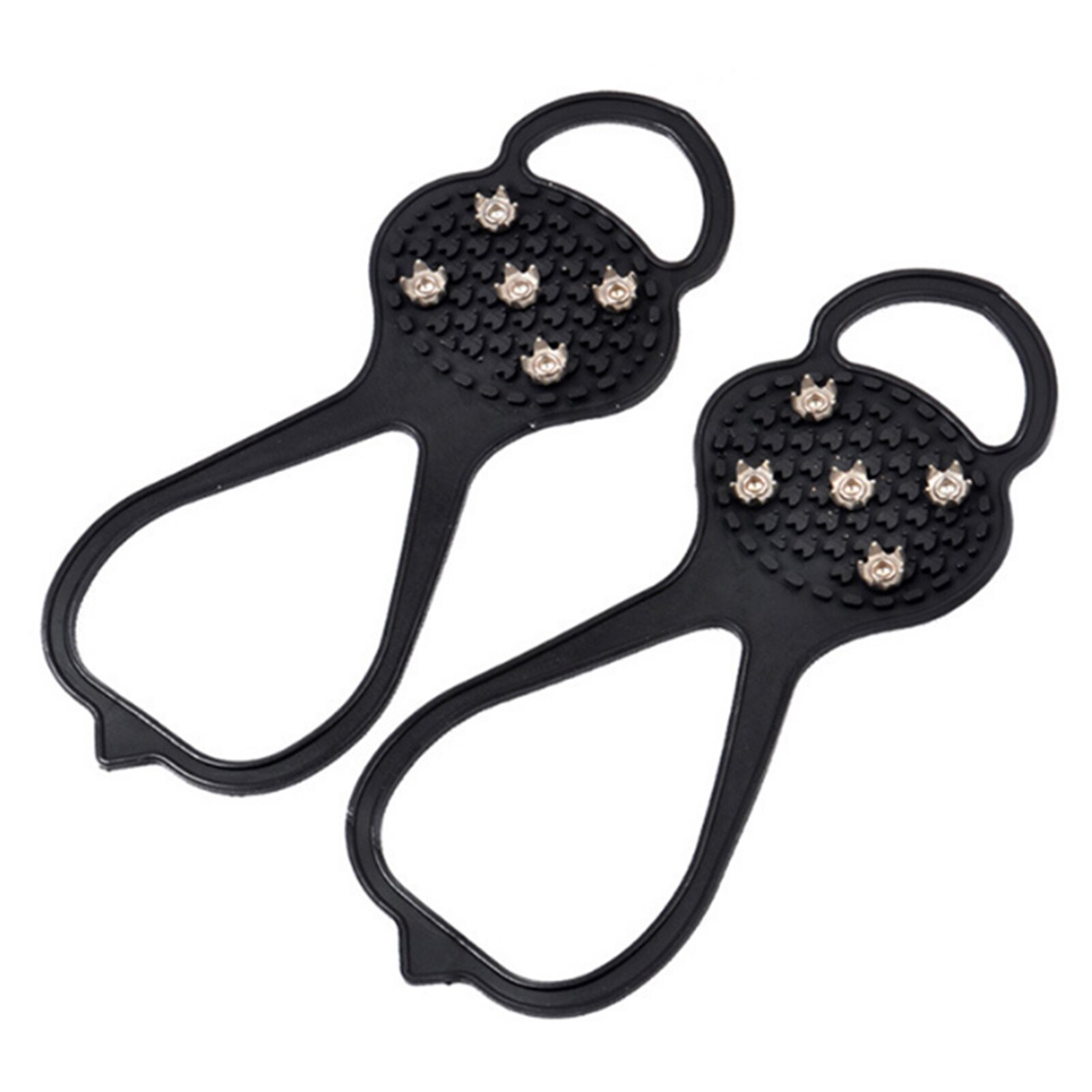 1Pair 5 Studs Anti-Skid Ice Snow Shoe Spiked Climb... – Grandado