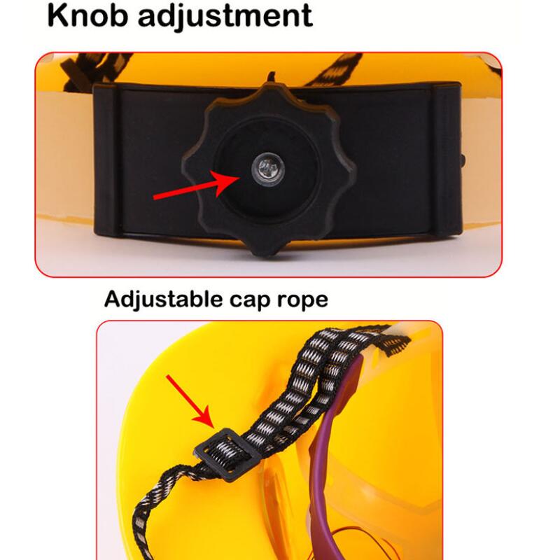 Safety Helmet Hard Hat Work Cap ABS Material Const... – Grandado