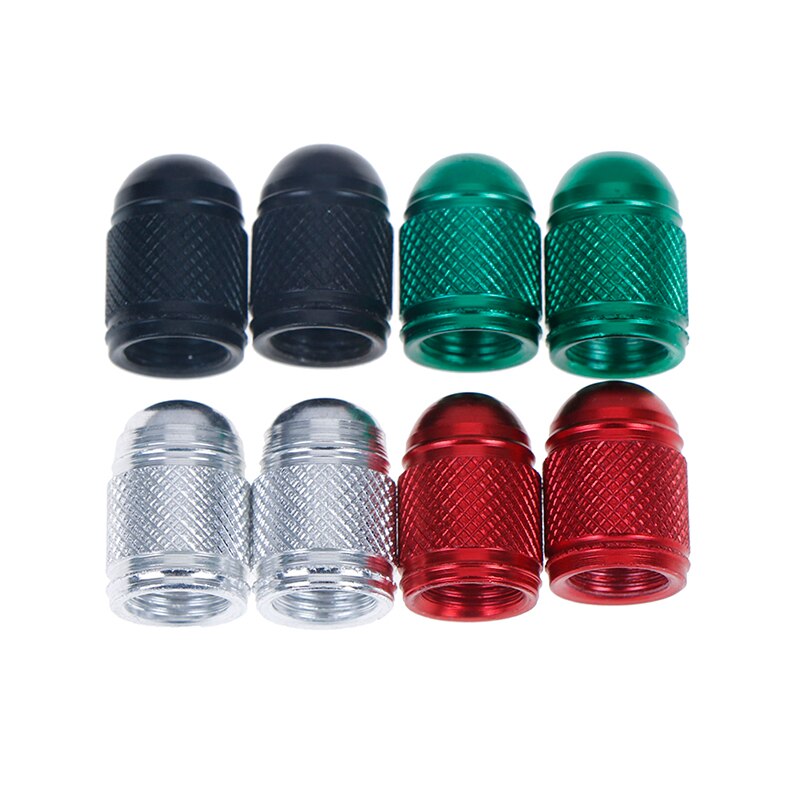 2Pcs 2 Colors Aluminum Tires Stem Caps Bicycle Whe... – Grandado