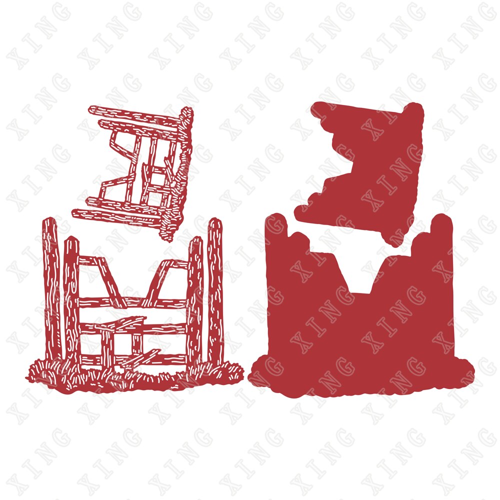 Two Red Robins Free Standing Metal Cutting Dies Sc... – Vicedeal