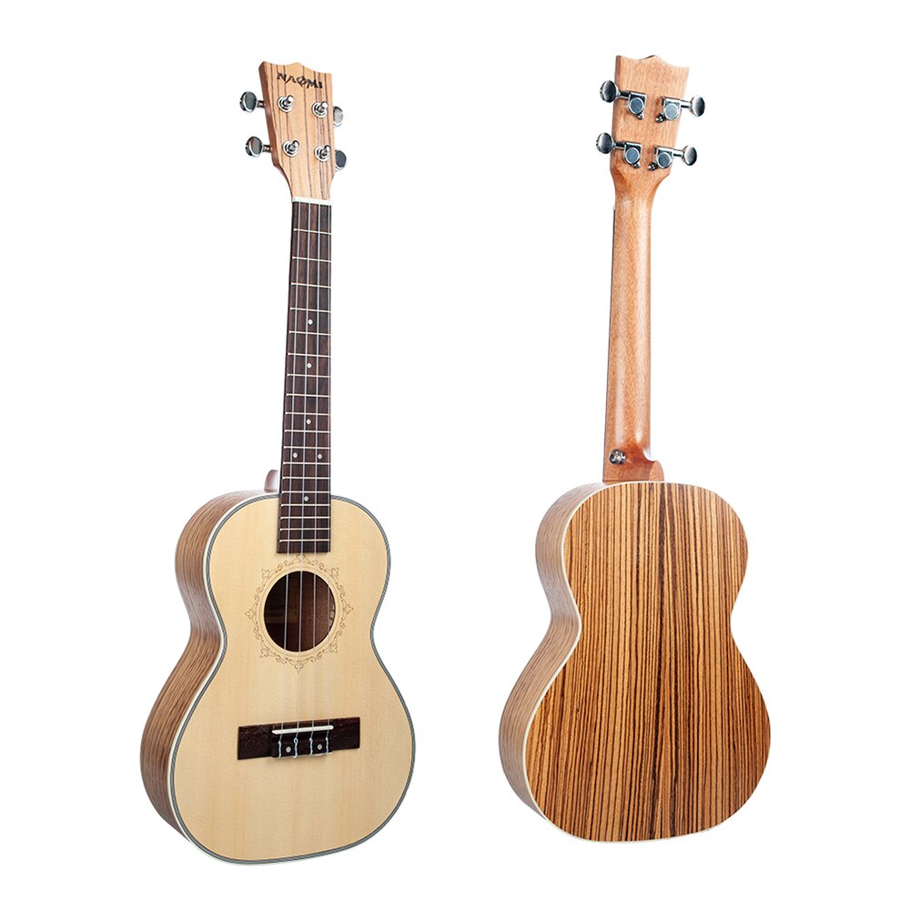 Mini Ukulele Spruce Zebrawood Ukeleles Musical Ins... – Grandado