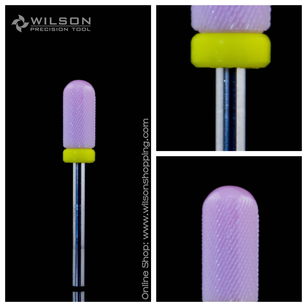 Pink Ceramic Nail Drill Bit - Smooth Top Bit - Ext... – Grandado