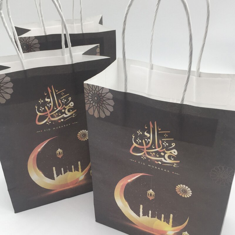 Candy Bags Eid Mubarak Box Ramadan Party Packs Par... – Grandado