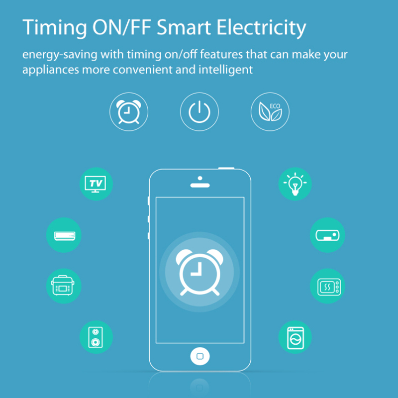 Neo Wifi Mini Tuya Smart Plug Power Adapter 10A Ti... – Vicedeal