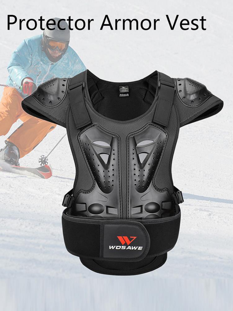 Adult Protective Vest Chest Armor Riding Ski Skate... – Grandado