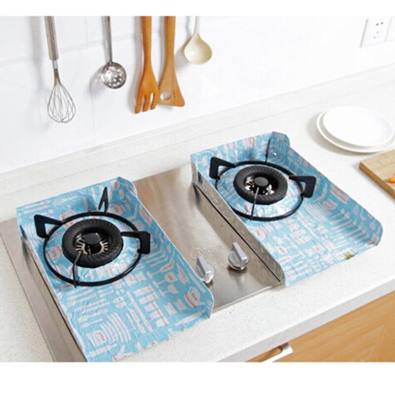 1 Pair Splatter Shield Screen Gas Stove Oil Splash... – Grandado