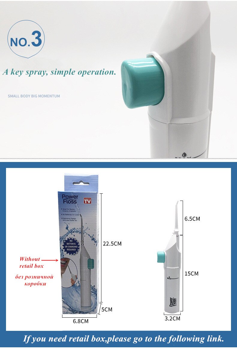 Portable Oral Irrigator Dental Hygiene Floss Denta... – Grandado