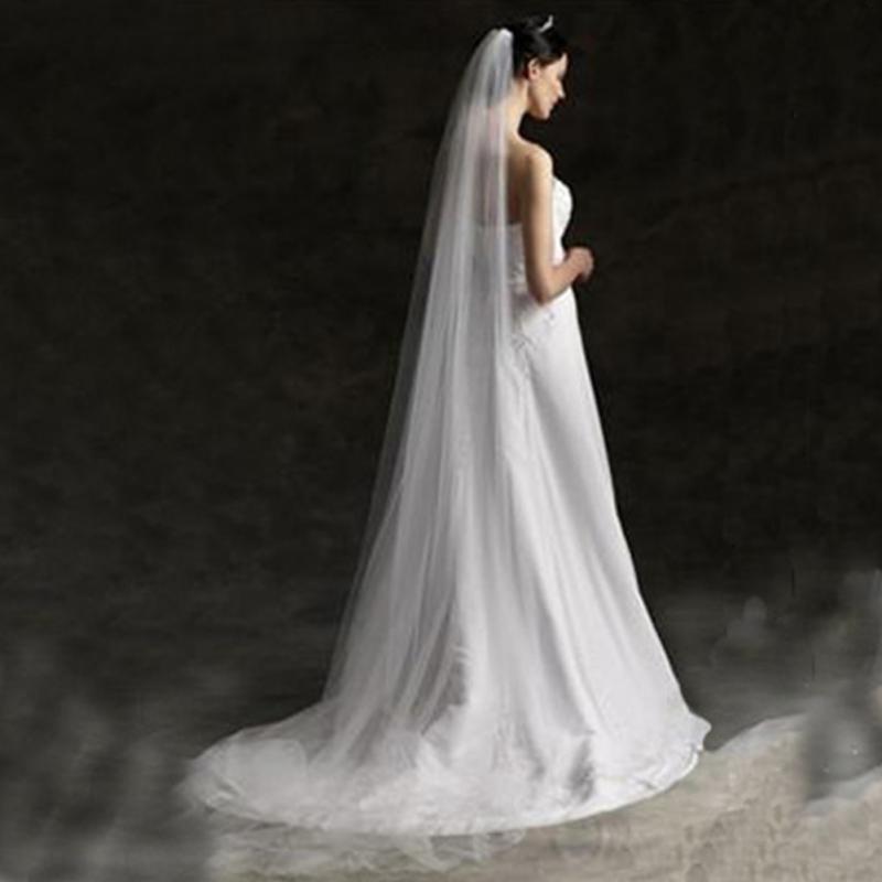 Wedding Accessories 3 Meters Two Layers Wedding Ve... – Vicedeal