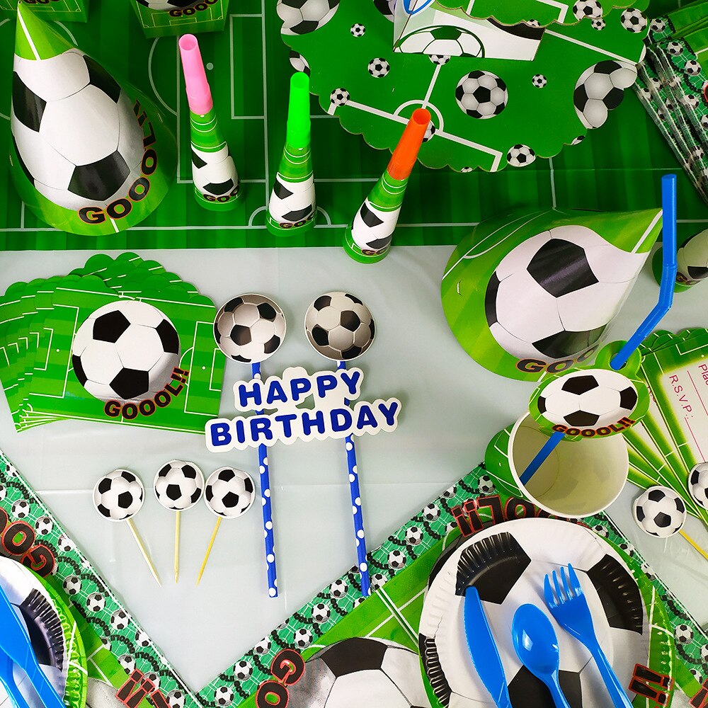 World Cup football children birthday party decorat... – Grandado