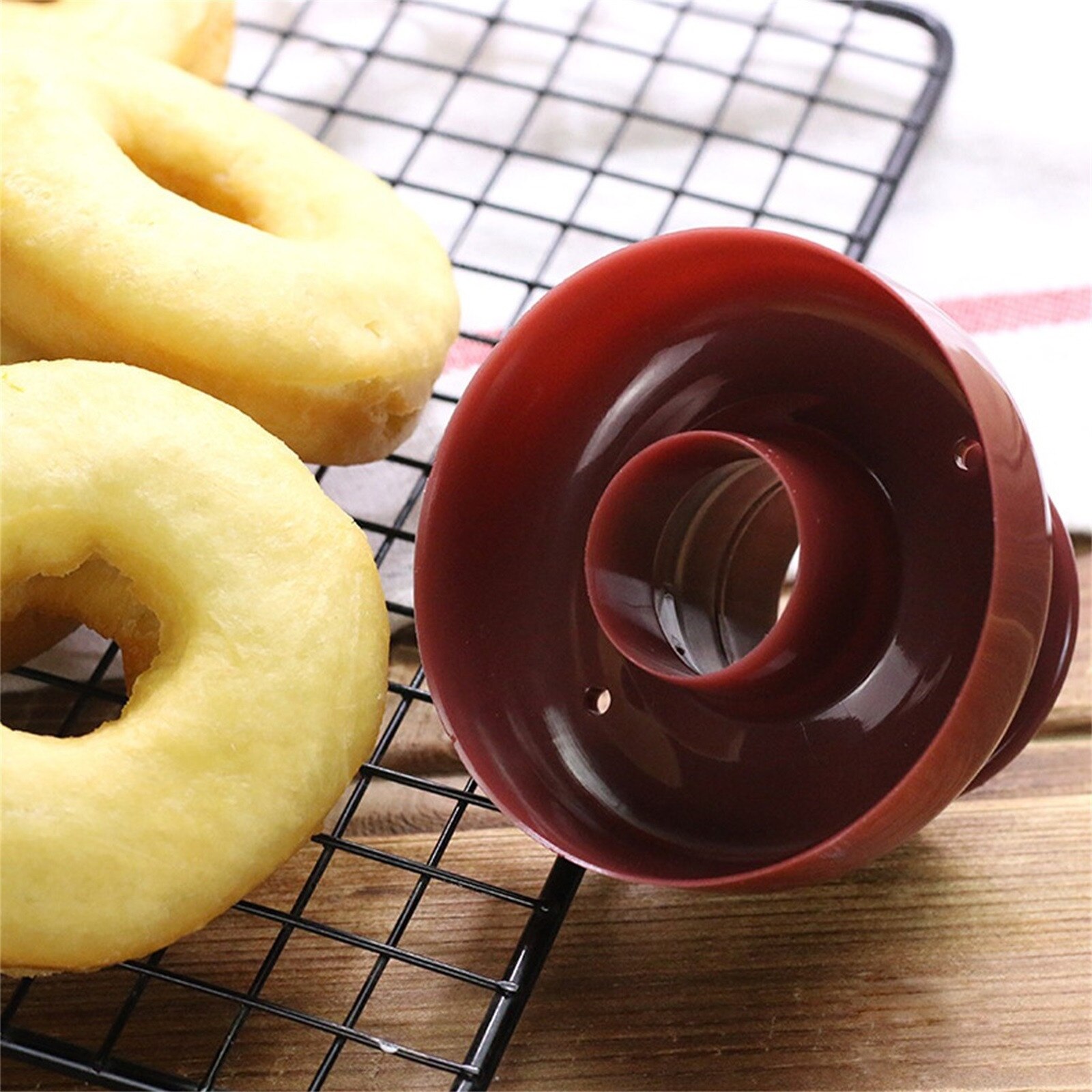 DIY Tool Donuts Maker Mold Food Grade Plastic Doug... – Vicedeal