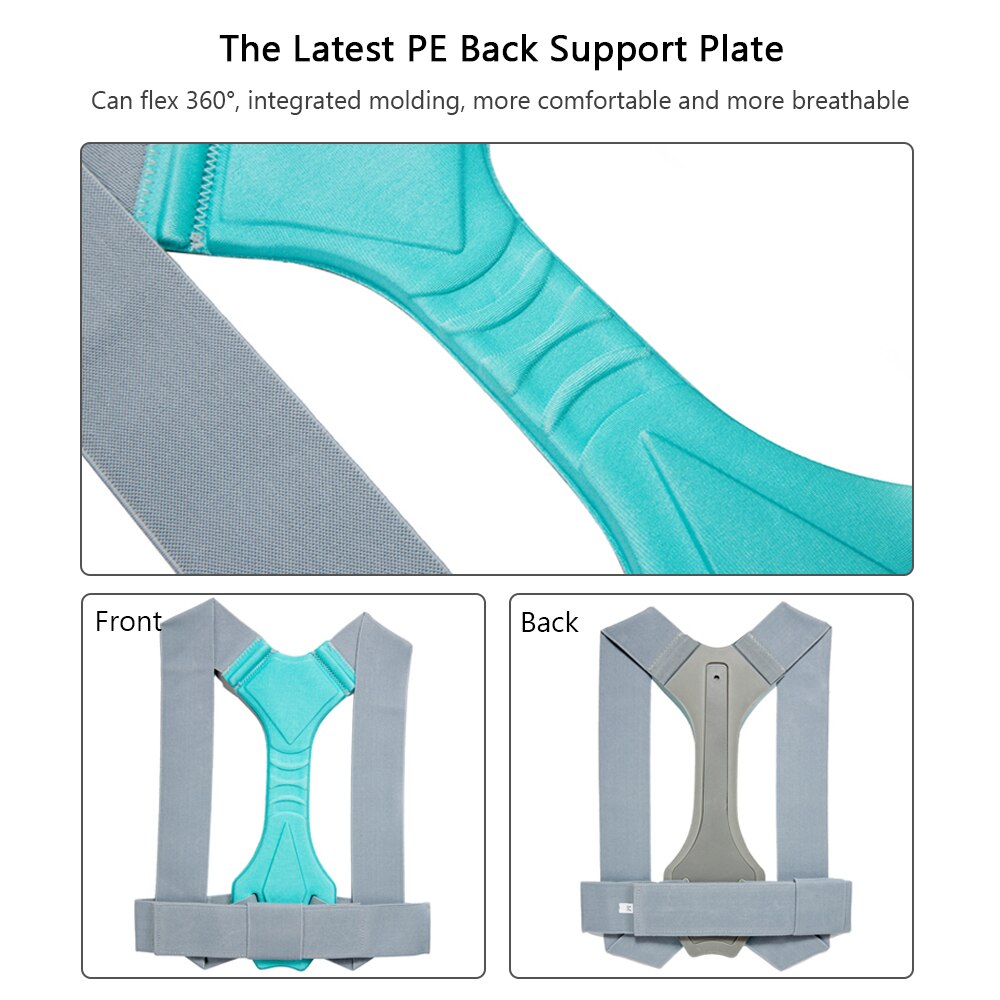 Posture Corrector Adjustable Upper Back Brace Corr... – Grandado
