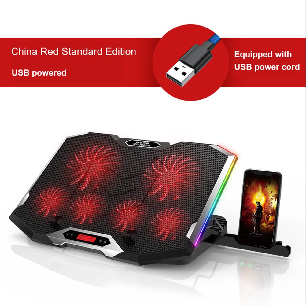 Gaming RGB Laptop Kühler Für Laptop 12-18 Zoll Sec... – Grandado