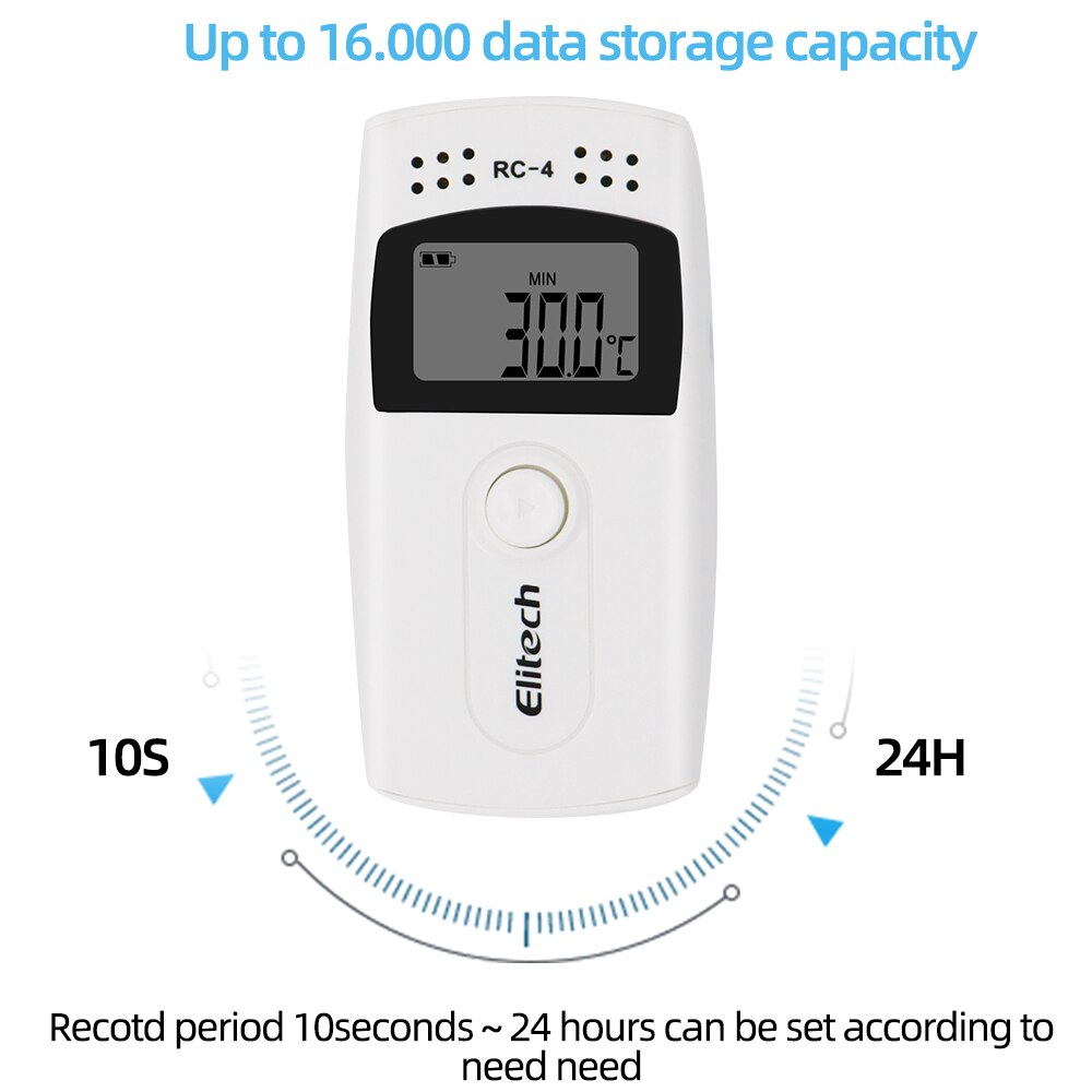 Rc 4 Usb Temperature Data Logger Datalogger Record Grandado