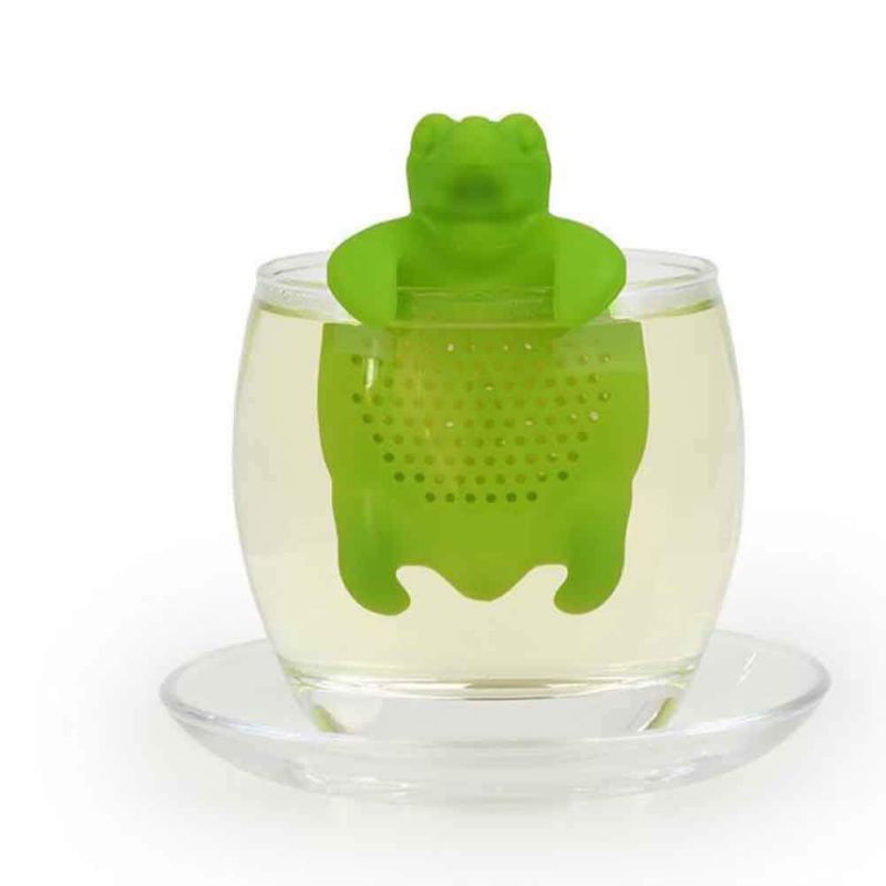 Leuke Siliconen Schildpad Thee Zetgroep Tea Filter... – Grandado