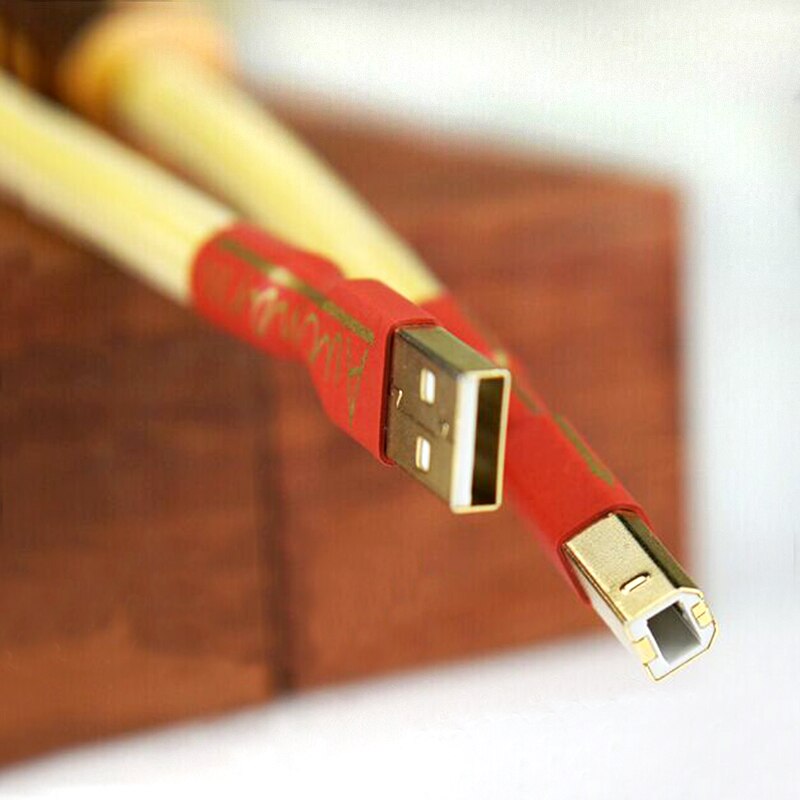 4N Silber-überzogene OFC DAC USB Kabel Mit Dual Ma... – Grandado