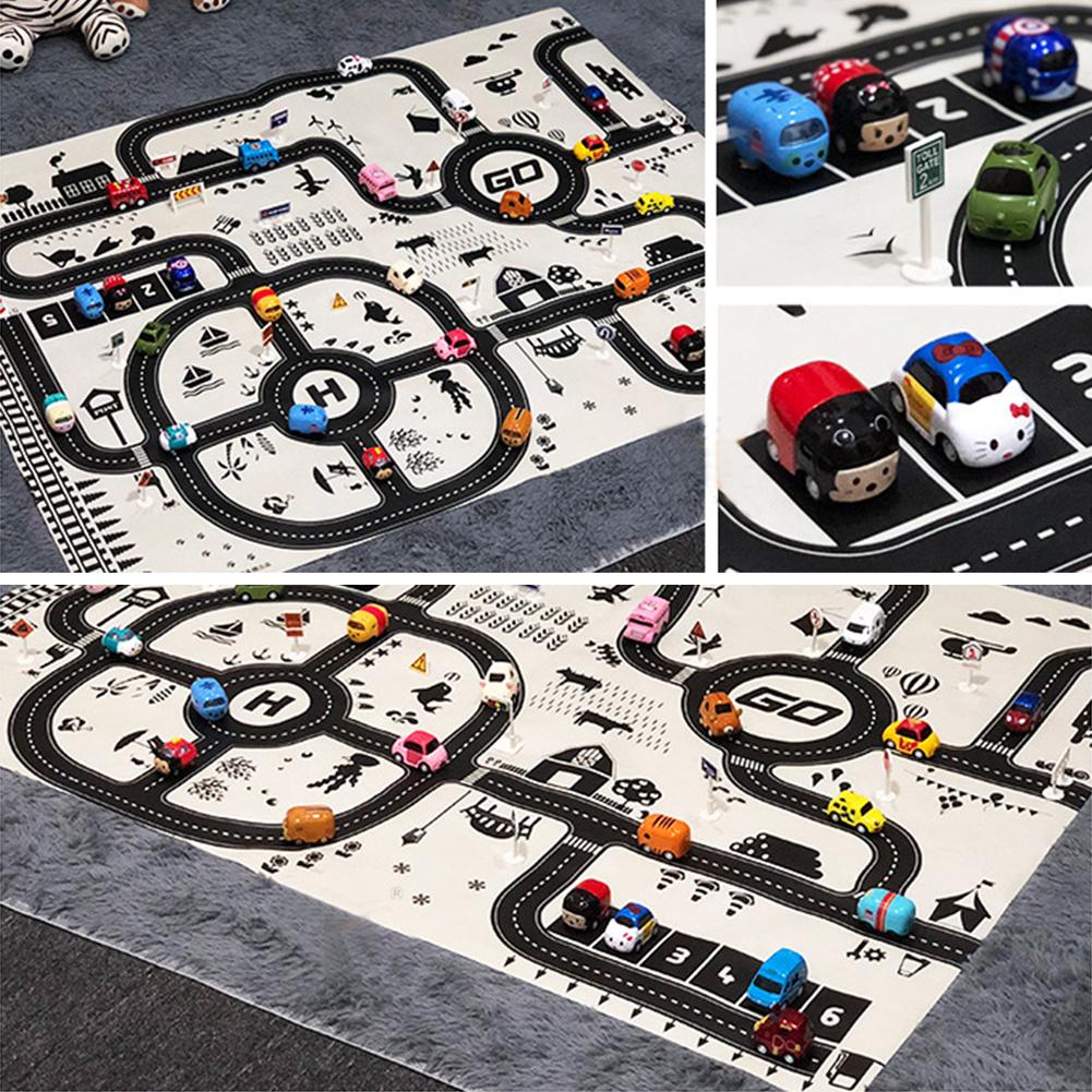 Kids Toys Racing Map Baby Play Mat North European ... – Grandado