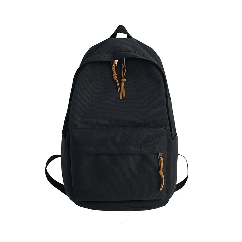 HOCODO Trend Women Backpack Simple Solid Color Sch... – Vicedeal