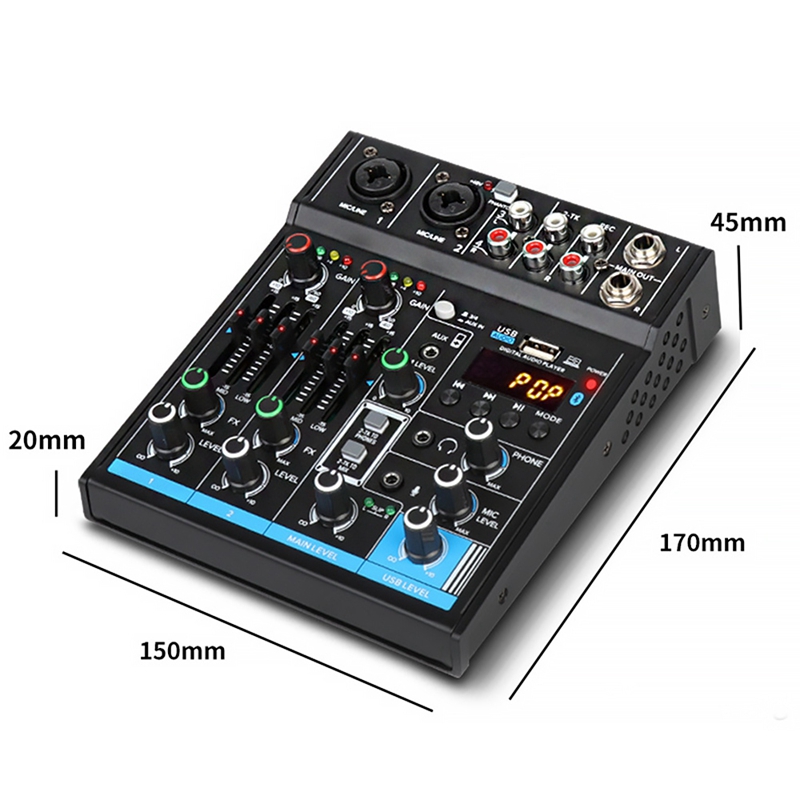 Sound Card Audio Mixer Sound Board Console Desk Sy... – Grandado