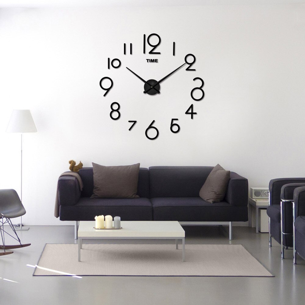 Wandklok Woonkamer Diy 3d Home Decoratie Spiegel G... – Vicedeal