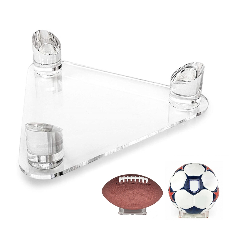 Autograph Football Display Stand Ball Holder Clear... – Vicedeal