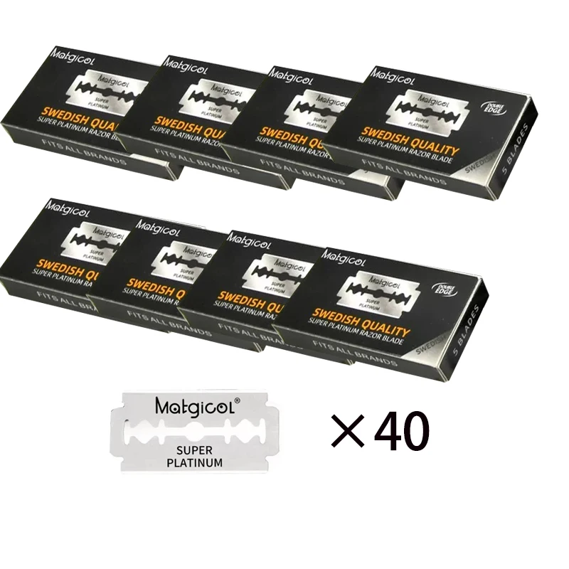 100pcs Razor Blades Stainless Steel Safety Razor B... – Grandado