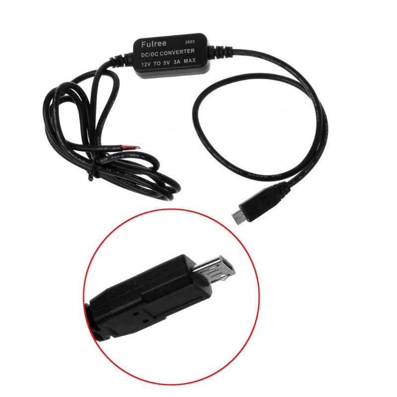 Auto Ladegerät Micro USB Ausgang 12V zu 5V 3A Powe... – Grandado