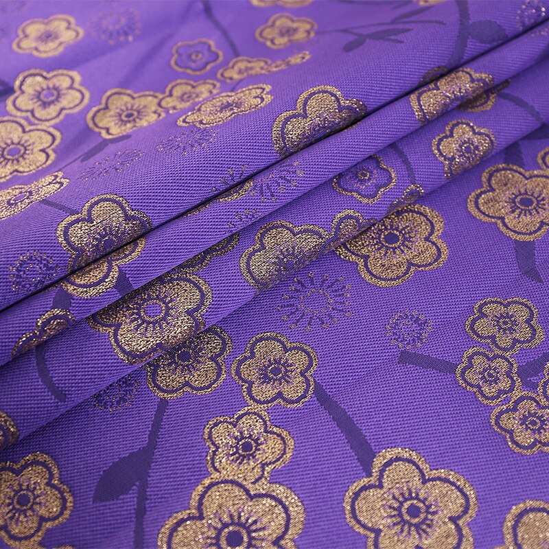 Cetim jacquard brocado tecido fio-tecido tingido c... – Vicedeal