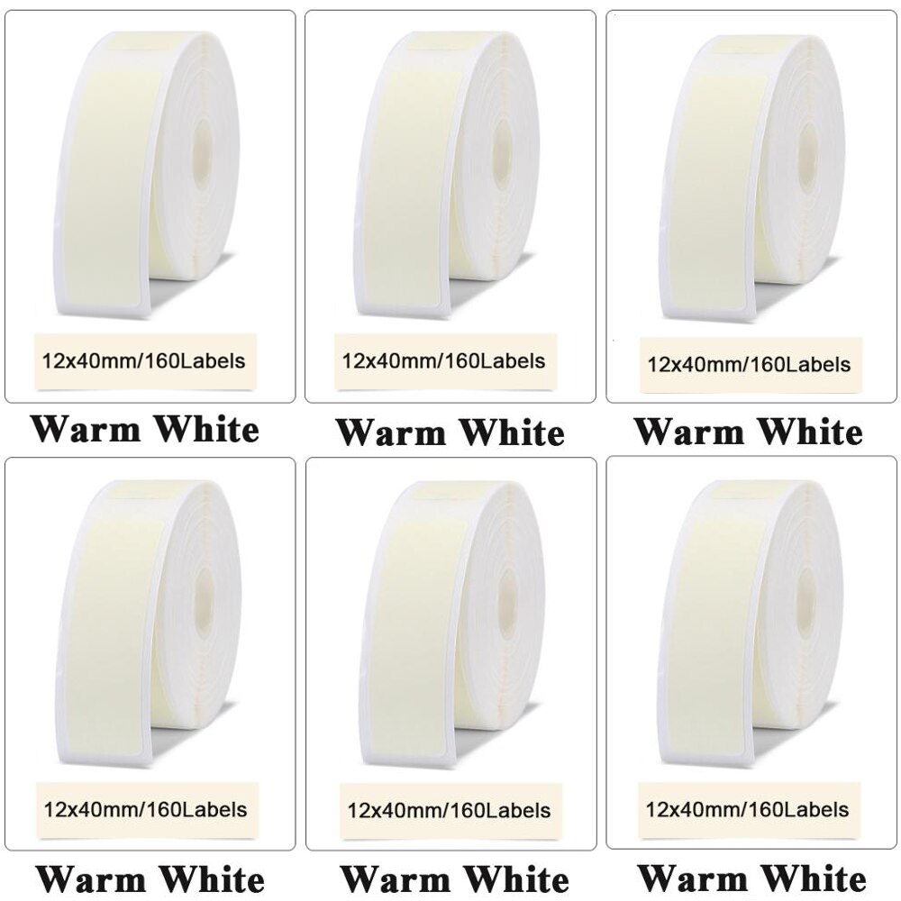 6Rolls Niimbot D11 Labels Sticker for Label Printe... – Grandado