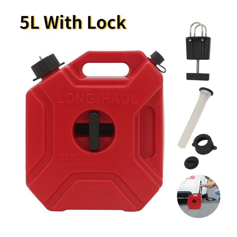 5L Fuel Tanks Plastic Petrol Cans Car Jerry Can Mo... – Vicedeal