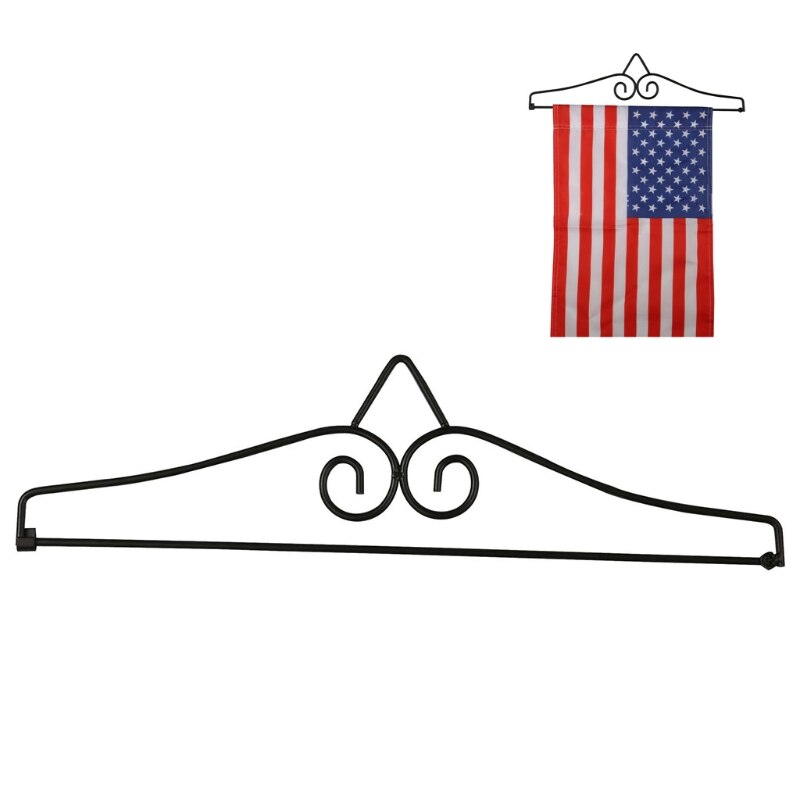 Horizontal Flags Wall Scroll Hanger Garden Stand F... – Grandado