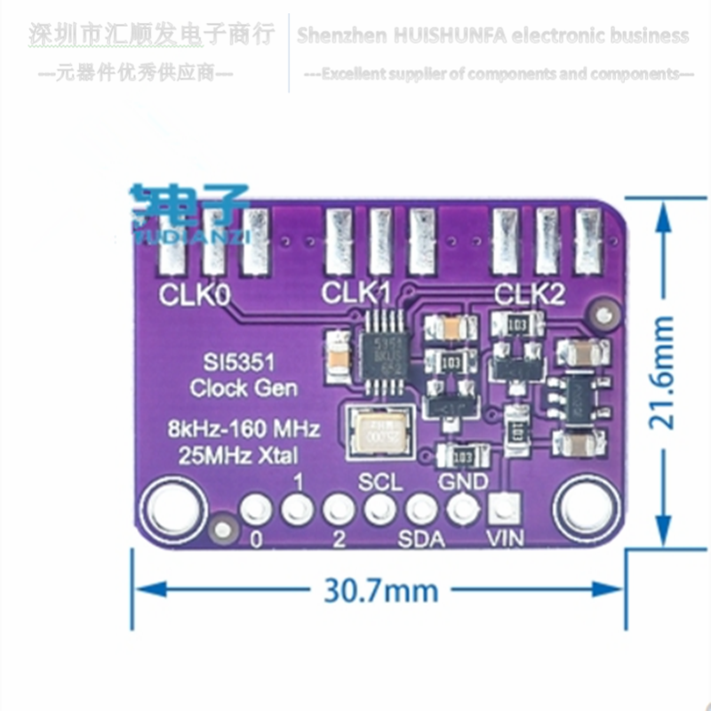 SI5351 Hoge Frequentie Blokgolf Frequentie Generat... – Grandado
