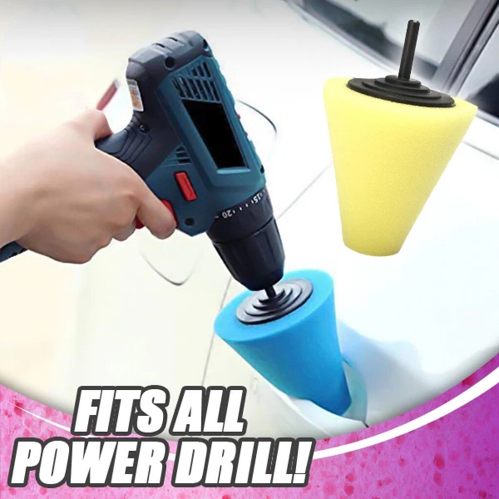 Wheel Hub Polish Buffing Shank Polishing Sponge Me... – Vicedeal
