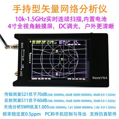 Nanovna Vector Netwerk Analyzer Antenne Analyzer K... – Vicedeal