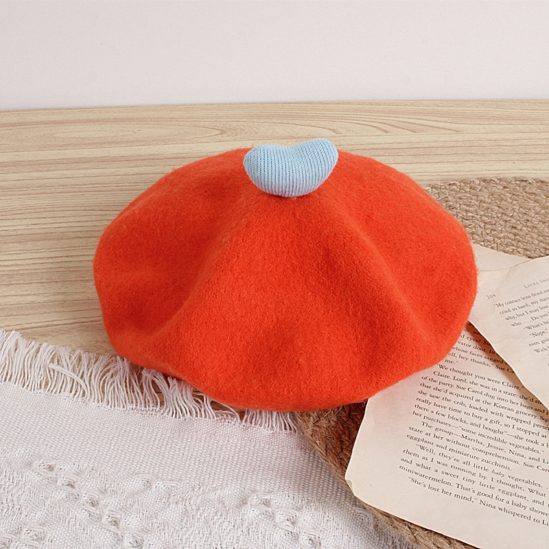 2022 Kids Girls Winter Warm Baret Hoeden Met Drie-... – Grandado