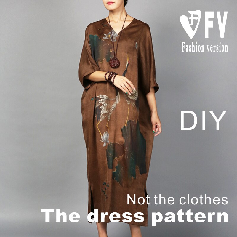 Pattern Making women's loose hand-painted Chinese ... – Vicedeal