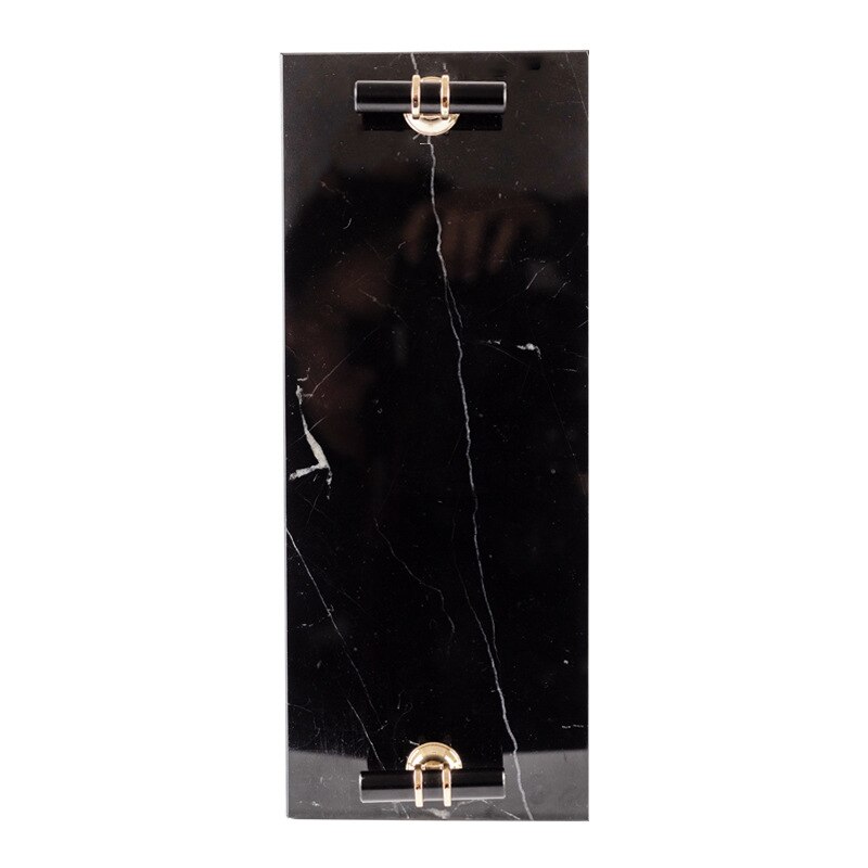 Natural Marble Decoration Prop Tray Luxury Cosmeti... – Vicedeal