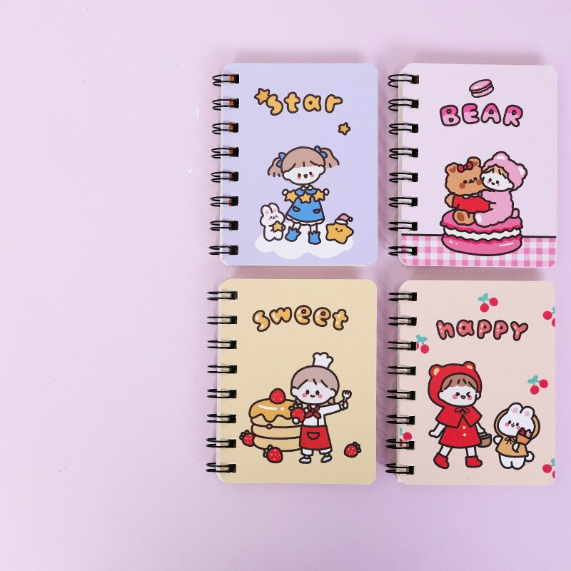 Kawaii 80 Sheet Mini Pocket Diary Notebooks Agenda... – Vicedeal