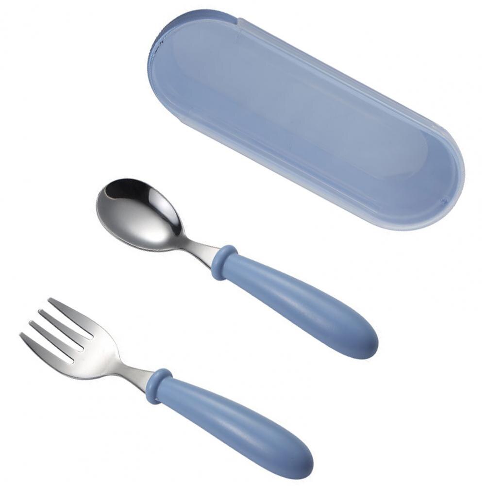 Fork Spoon Set Bright Color Tableware Kit Safe wit... – Vicedeal