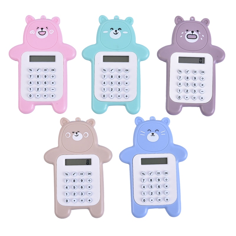 Pocket Calculator Handy Size 8 Digit Display Batte Vicedeal 2397