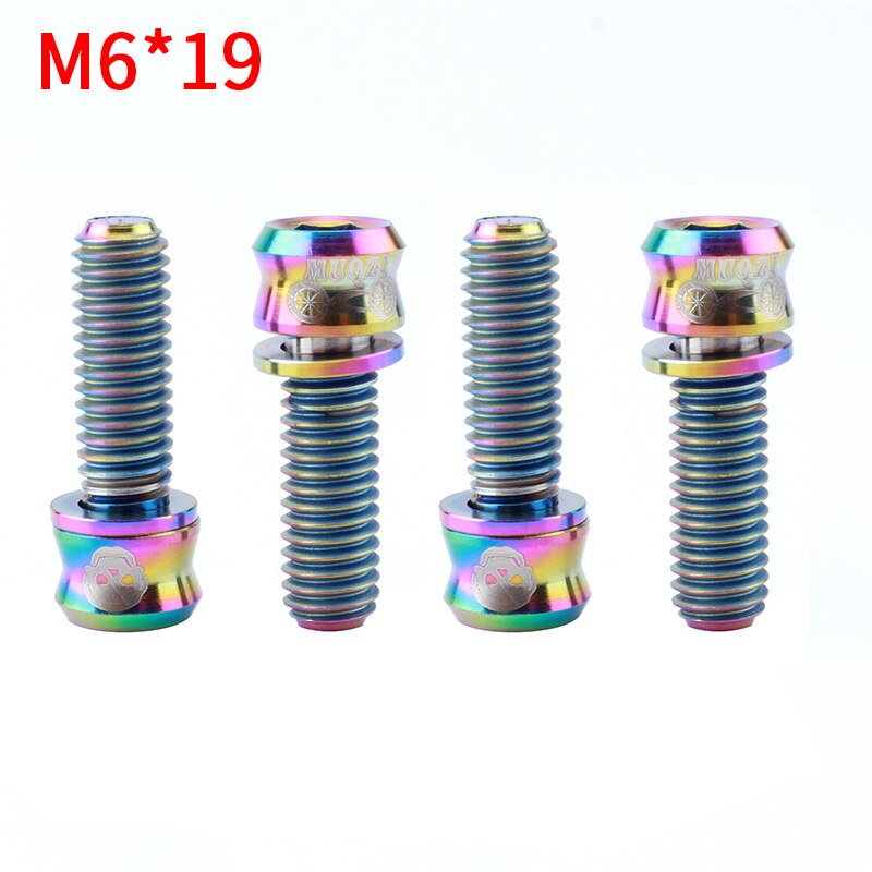 Muqzi Bike M6 * 17/19 Mm Titanium Legering Schijfr... – Vicedeal